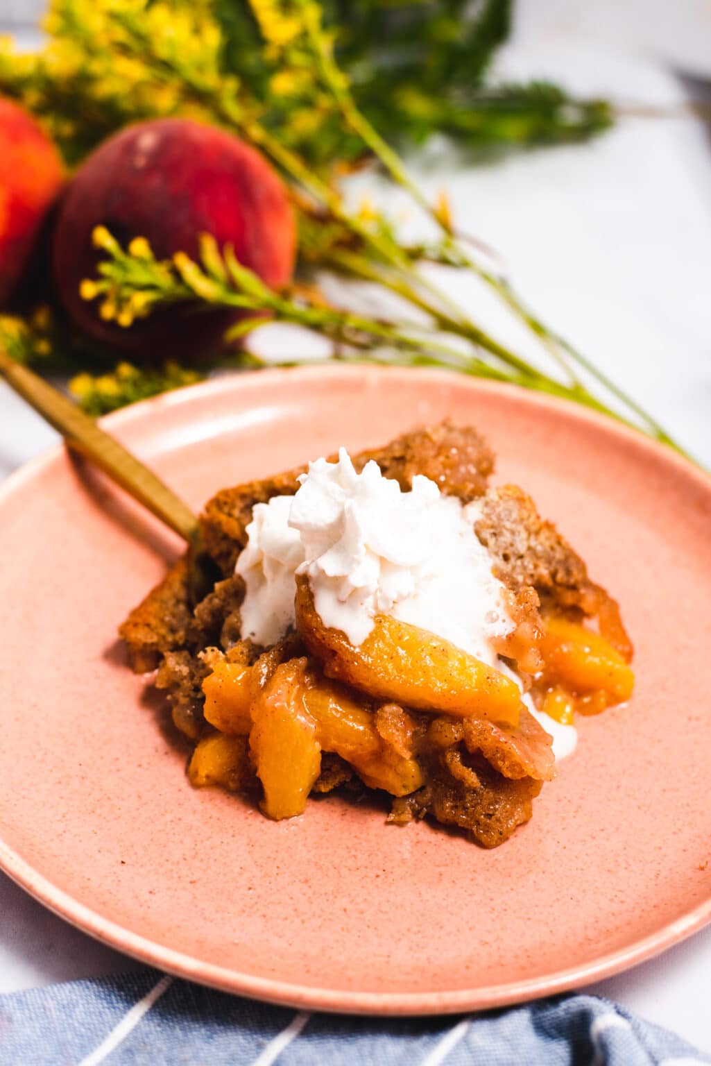 Cozy Peach Cobbler - Cozy Peach Kitchen