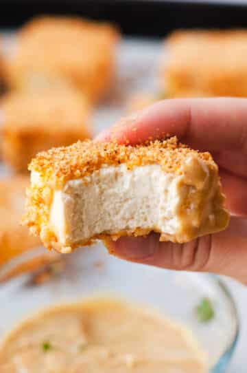 Baked Panko Breaded Tofu - Cozy Peach Kitchen