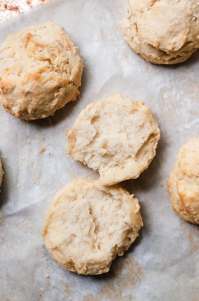 Southern Style Vegan Biscuits: A Step-by-Step Guide - Cozy Peach Kitchen