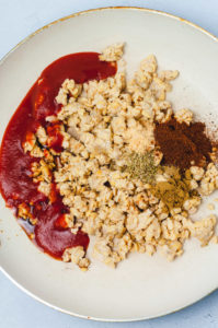 Vegan Tempeh Taco Meat - Cozy Peach Kitchen