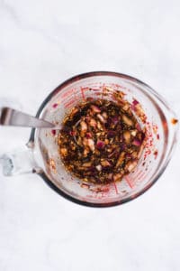 Marinated Collard Greens Salad - Cozy Peach Kitchen