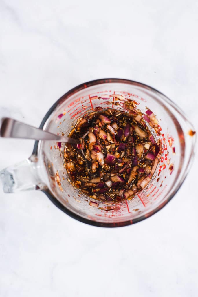 Marinated Collard Greens Salad - Cozy Peach Kitchen