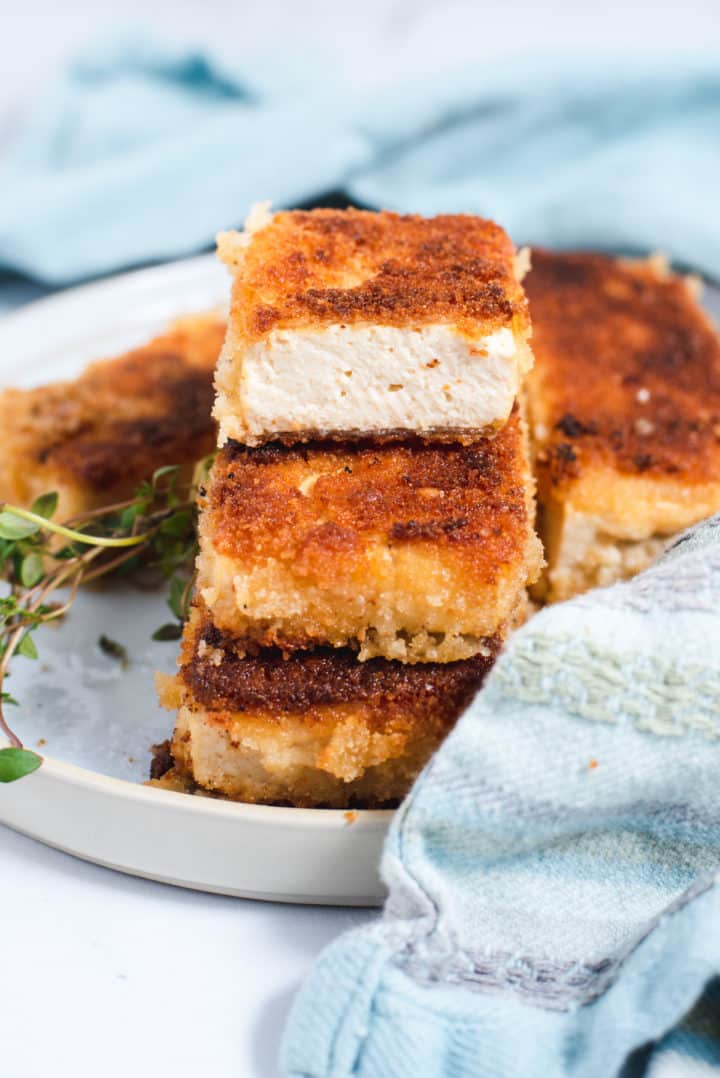 Easy Chicken Fried Tofu - Cozy Peach Kitchen