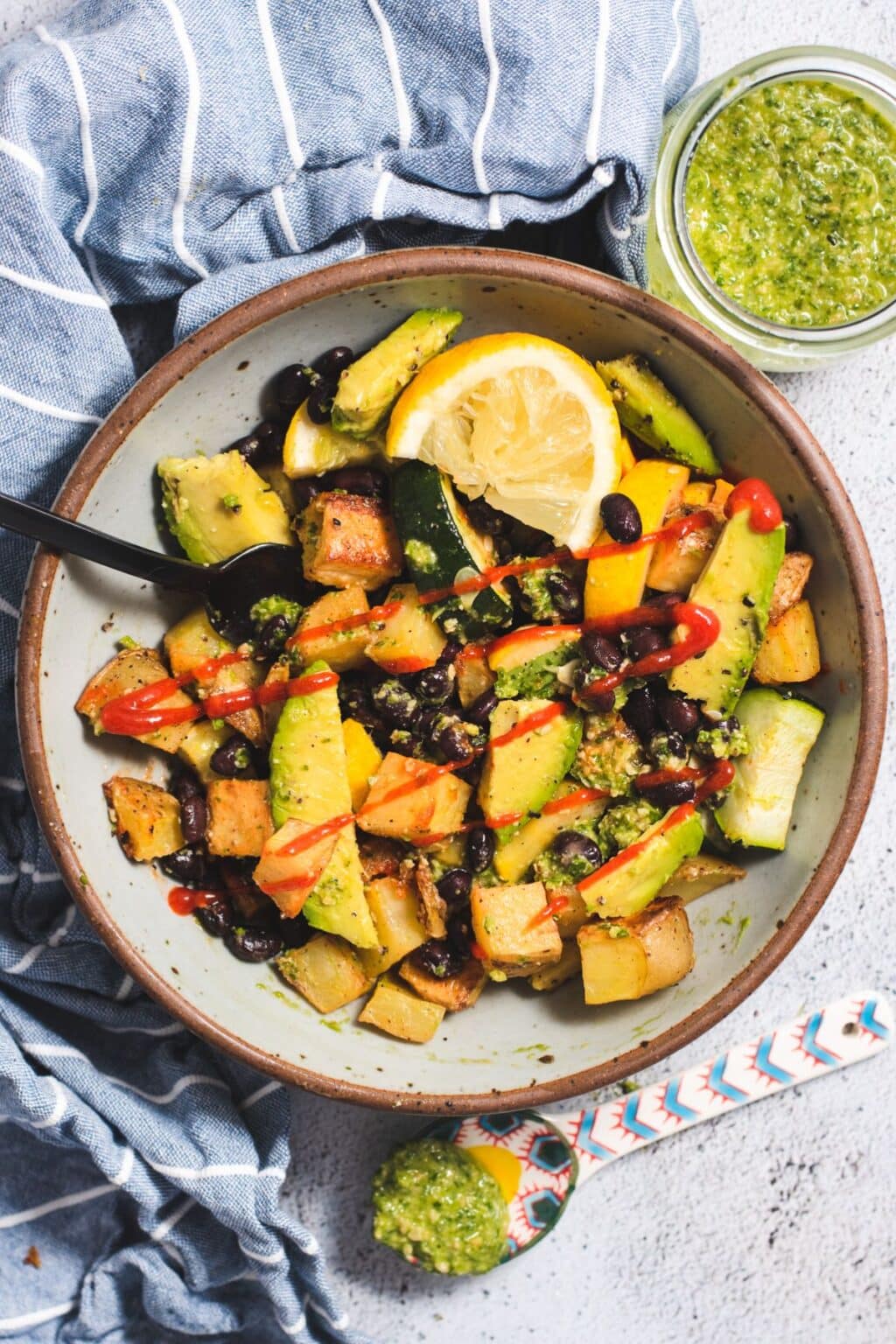 Roasted Squash and Potatoes Sheet Pan Meal - Cozy Peach Kitchen