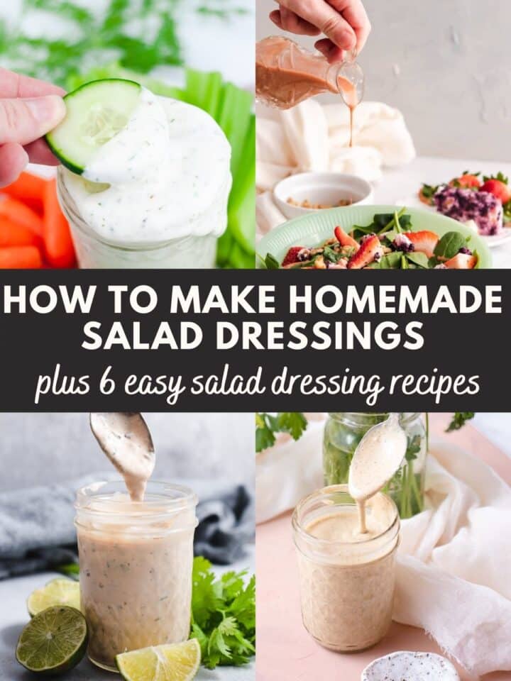 How to Make Homemade Salad Dressing - Cozy Peach Kitchen