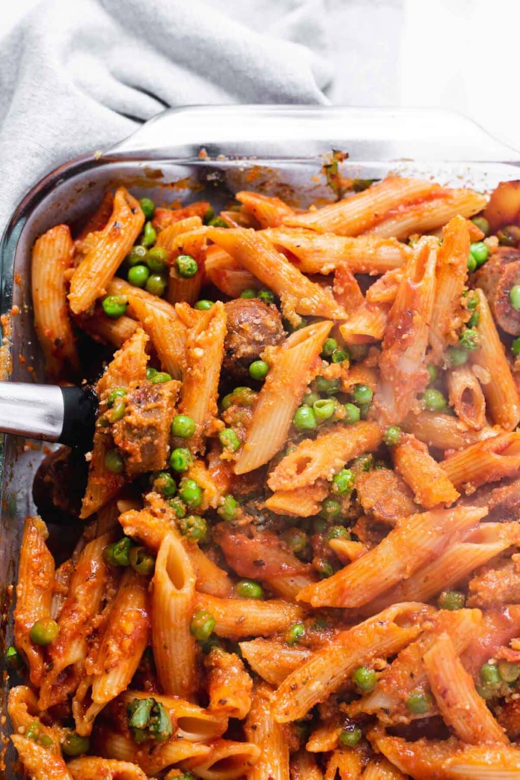 No Boil Pasta Bake (Vegan!) - Cozy Peach Kitchen