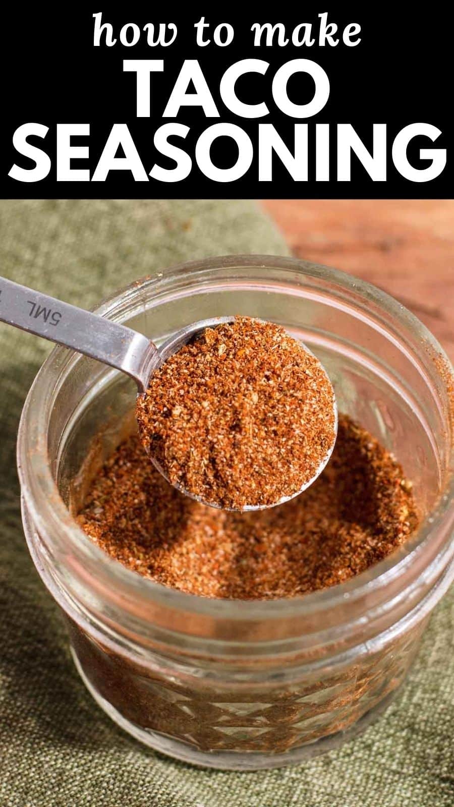 Low-Sodium Taco Seasoning - Cozy Peach Kitchen