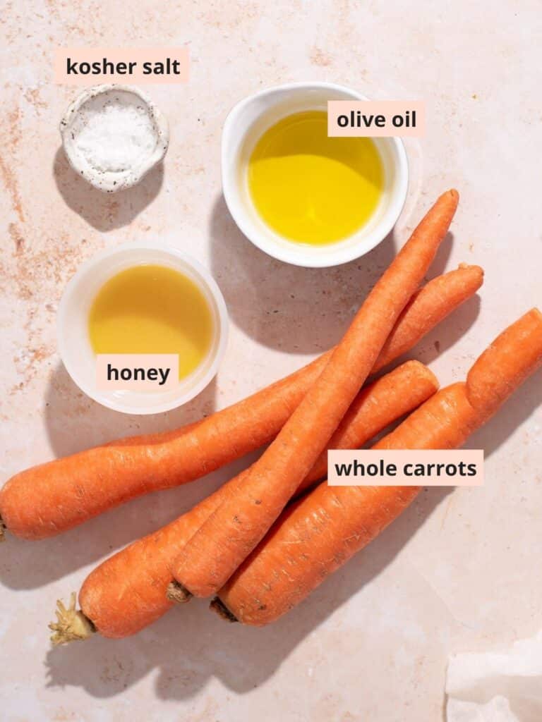 Honey Roasted Carrots with Whipped Feta - Cozy Peach Kitchen