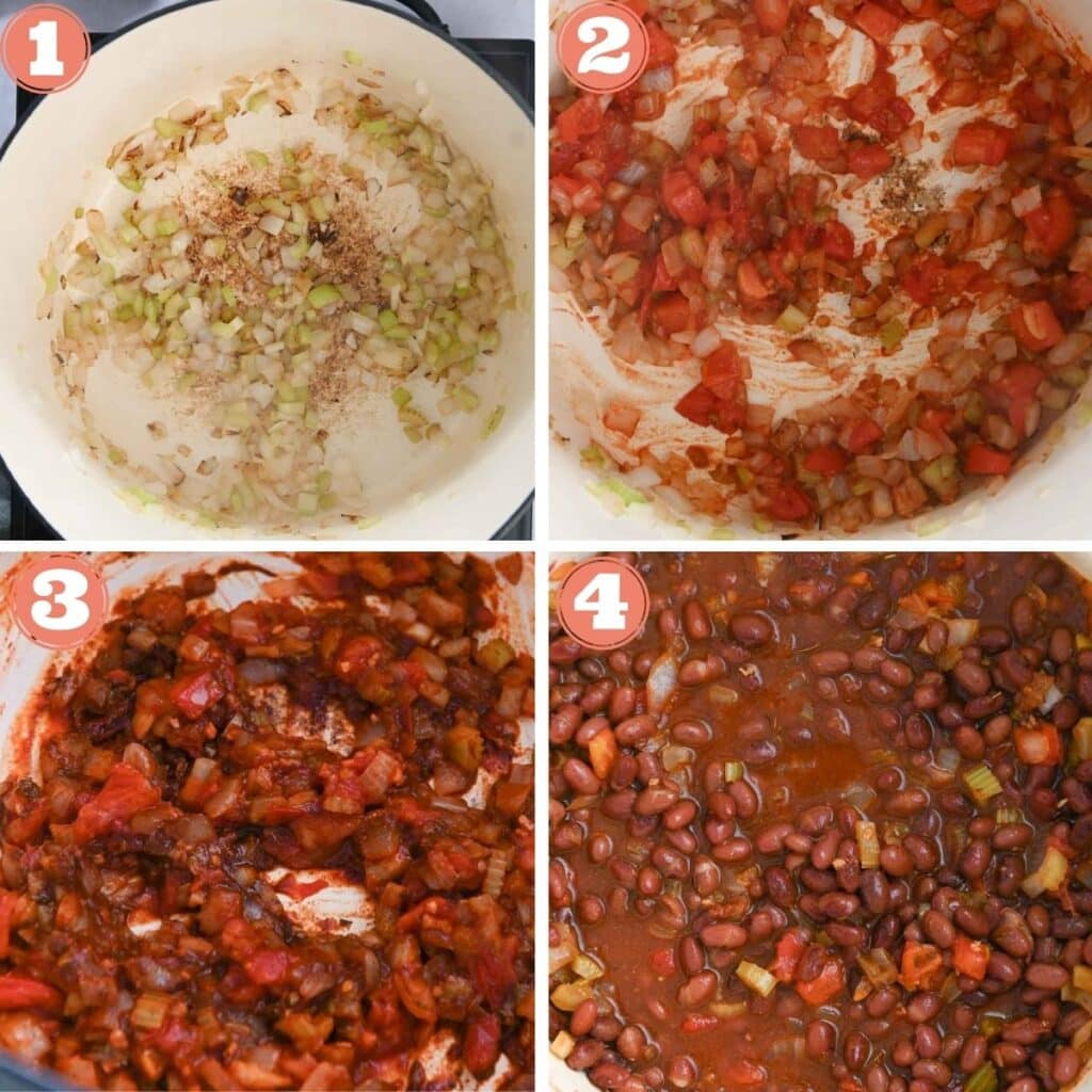 Stewed Red Beans - Cozy Peach Kitchen