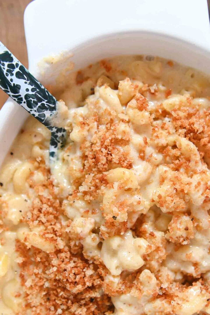 White Cheddar Mac and Cheese - Cozy Peach Kitchen