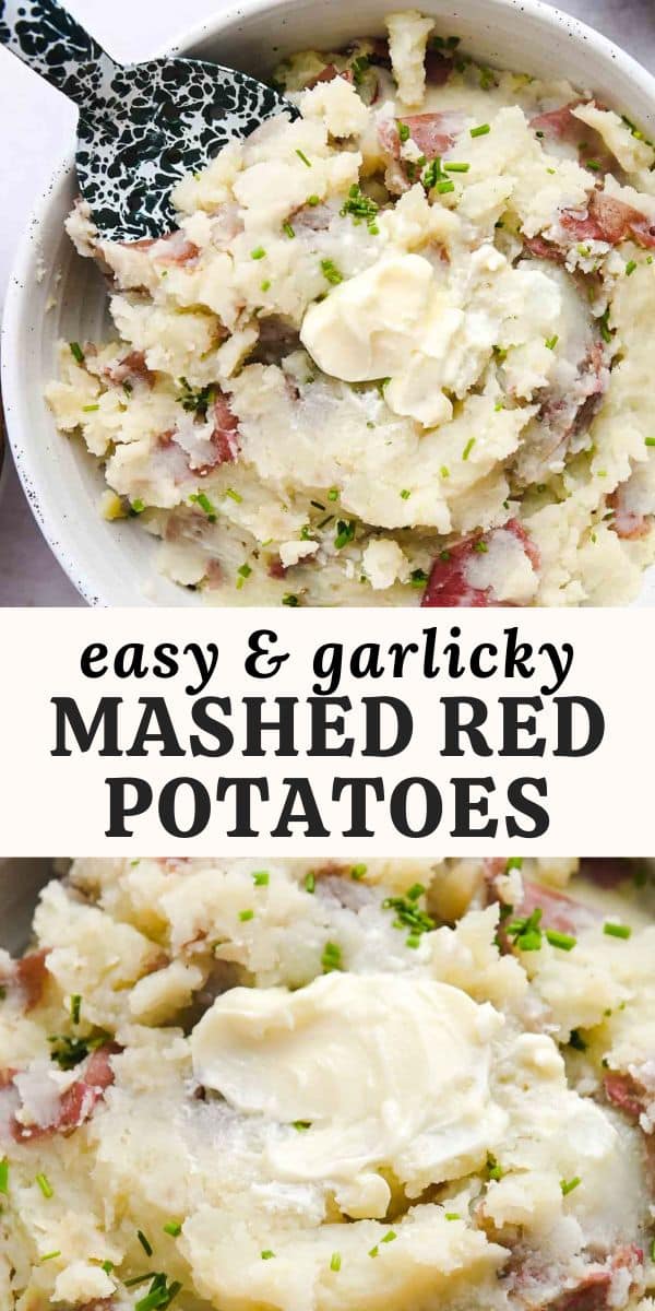 Easy Mashed Red Potatoes - Cozy Peach Kitchen