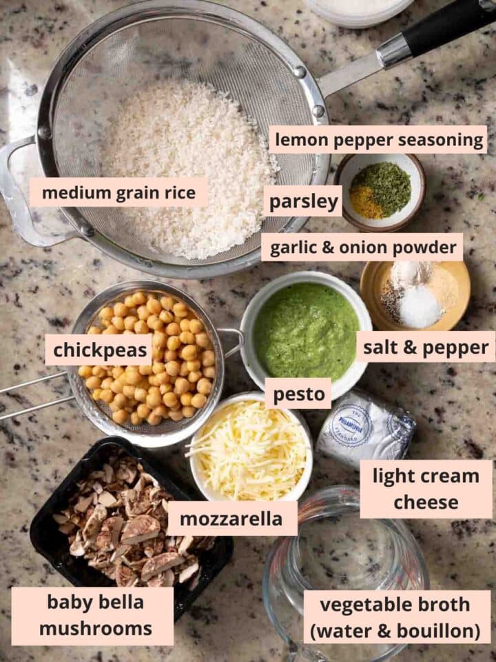 Pesto Rice Bake - Cozy Peach Kitchen