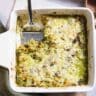 Pesto Rice Bake - Cozy Peach Kitchen