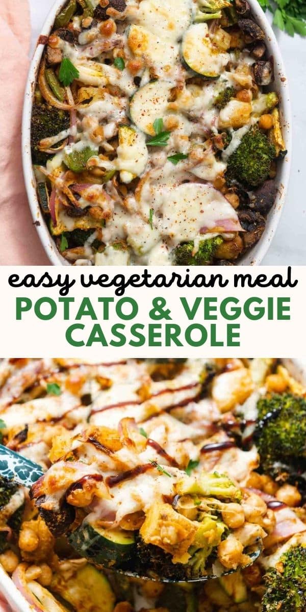 Potato Veggie Casserole - Cozy Peach Kitchen