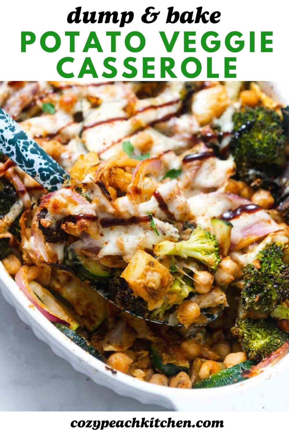 Potato Veggie Casserole - Cozy Peach Kitchen