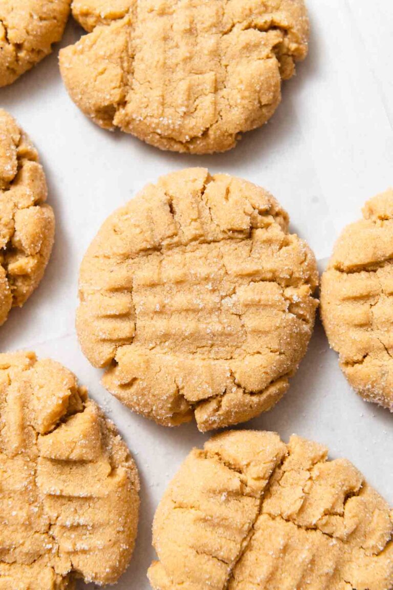 Peanut Butter Cookies - Cozy Peach Kitchen