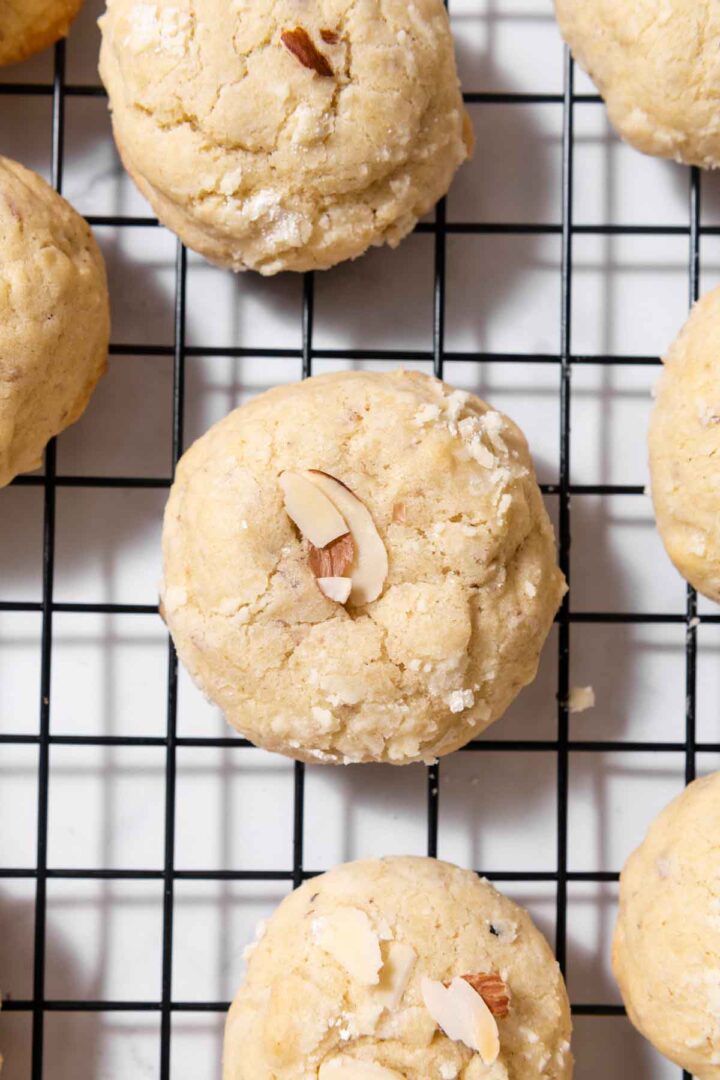 Almond Cookies - Cozy Peach Kitchen