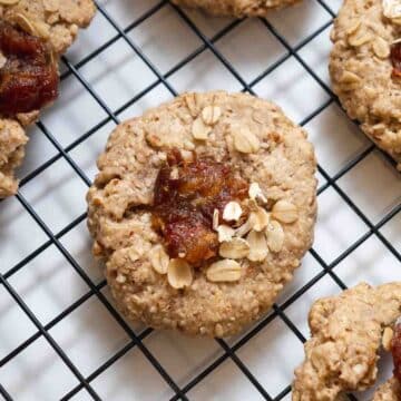 Pecan Date Cookies - Cozy Peach Kitchen