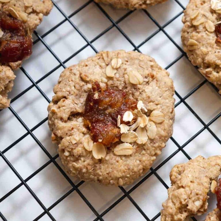 Pecan Date Cookies - Cozy Peach Kitchen