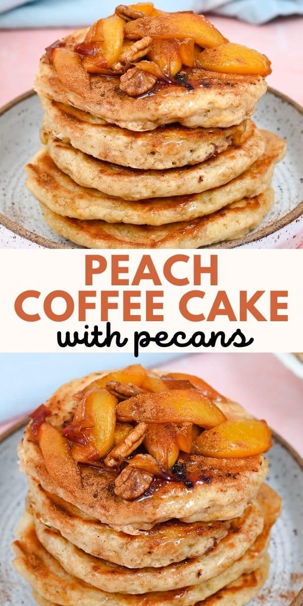 Peach Pancakes - Cozy Peach Kitchen