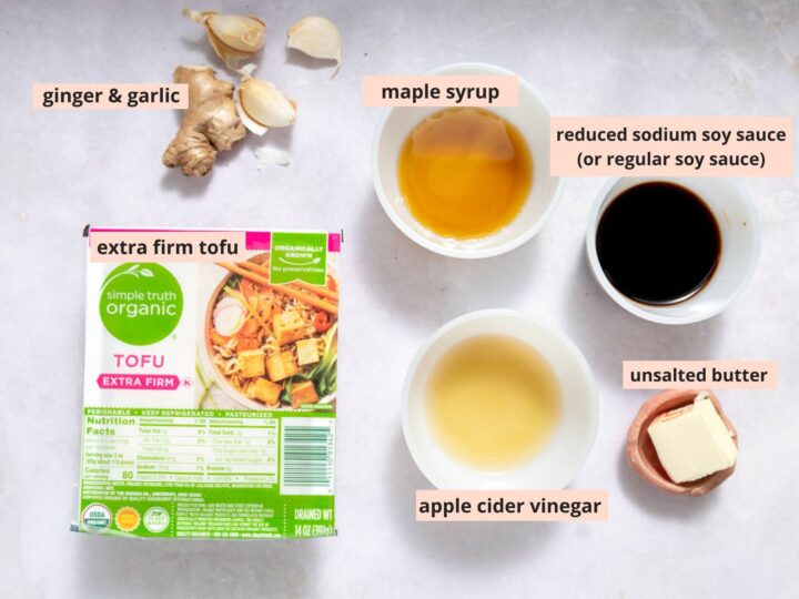 Maple Tofu (Pan-Fried) - Cozy Peach Kitchen