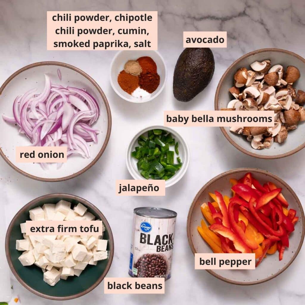 Vegetarian Sheet Pan Fajitas - Cozy Peach Kitchen