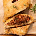 Vegetarian Lentil Wellington - Cozy Peach Kitchen
