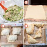 Vegetarian Hand Pies with Broccoli & Chickpeas - Cozy Peach Kitchen