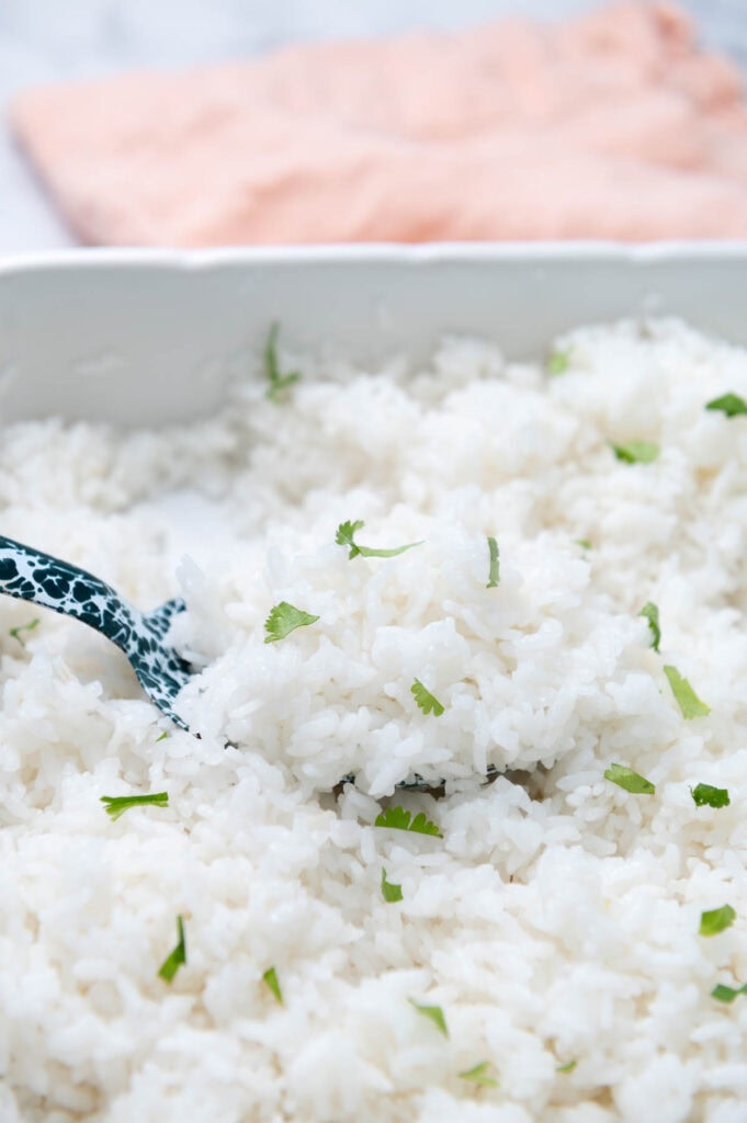 Oven-Baked Rice - Cozy Peach Kitchen