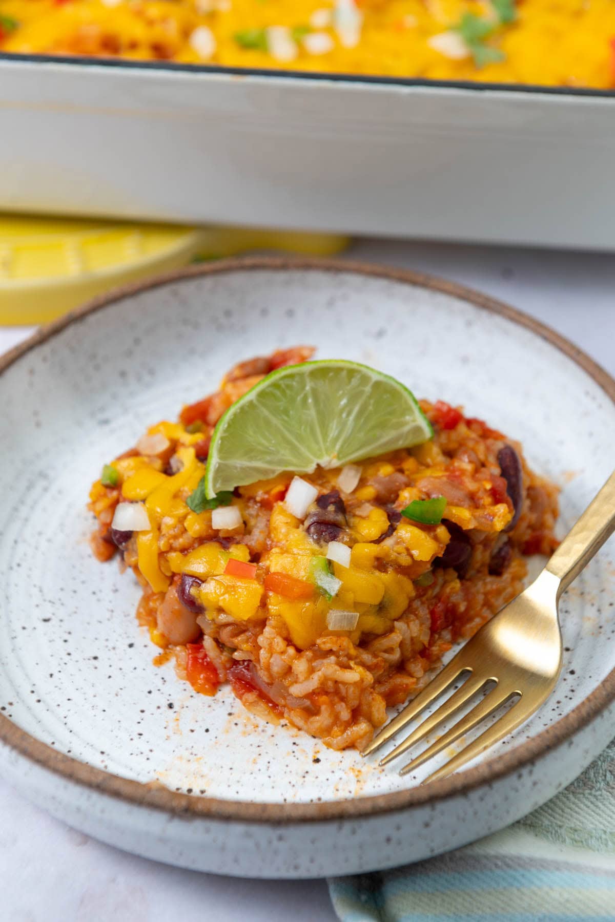 Chili Rice Casserole - Cozy Peach Kitchen
