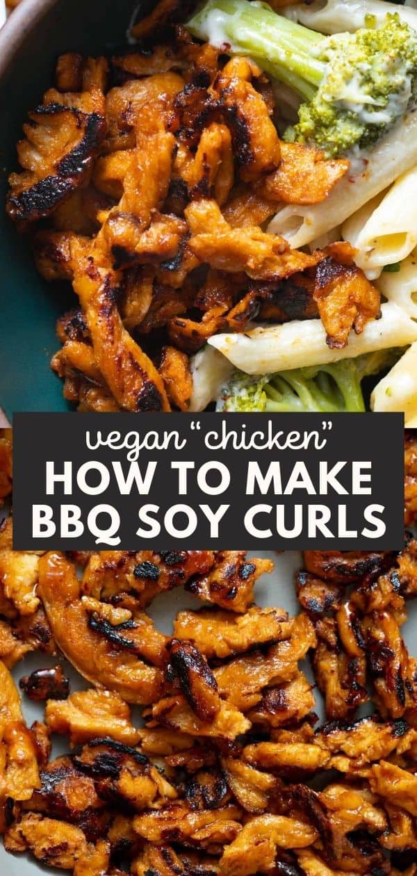 BBQ Soy Curls - Cozy Peach Kitchen