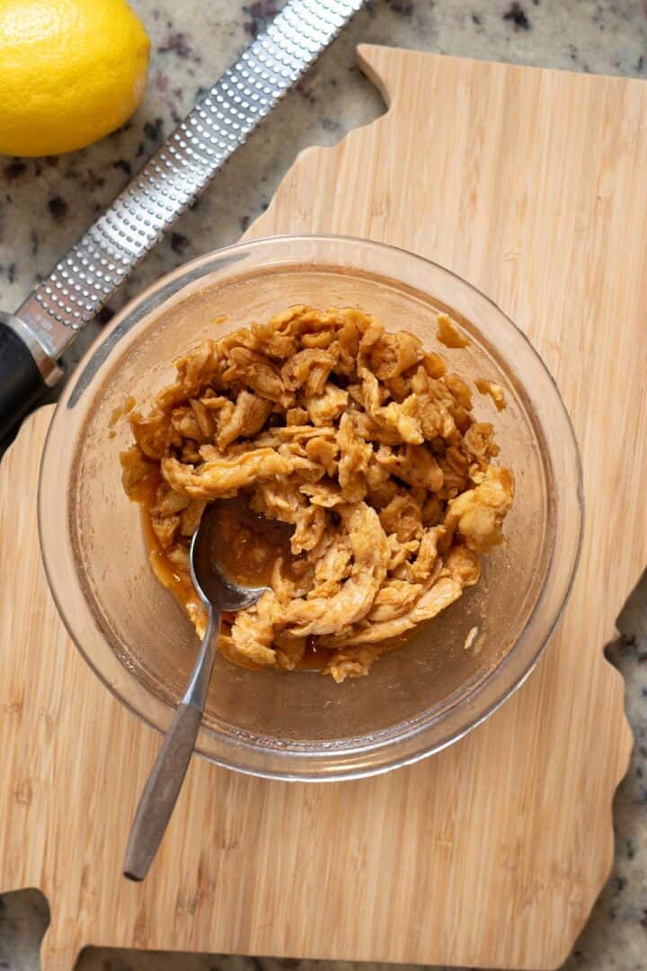 BBQ Soy Curls - Cozy Peach Kitchen