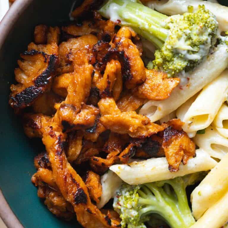 BBQ Soy Curls - Cozy Peach Kitchen